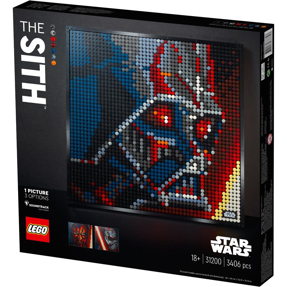 LEGO Art Star Wars The Sith Portrait Building Set