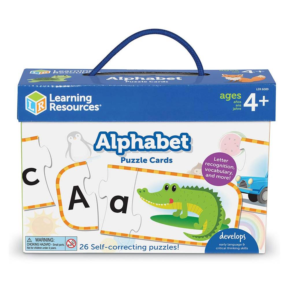 Learning Resources Alphabet Puzzle Cards