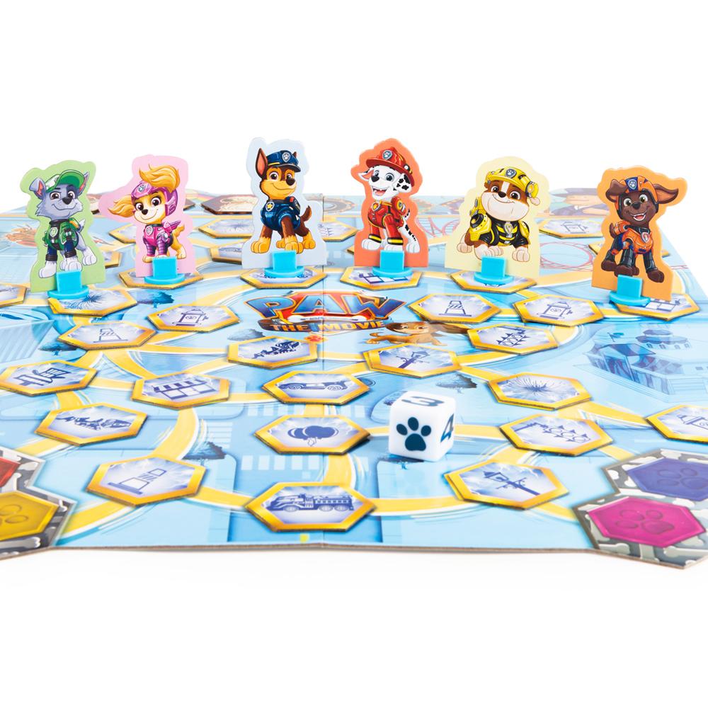 Paw Patrol The Movie The Adventure City Lookout Board Game