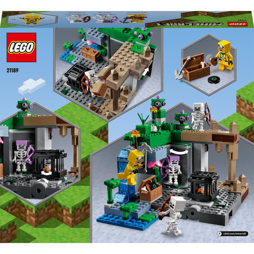 LEGO Minecraft The Skeleton Dungeon Building Set 364 Piece for Ages 8+