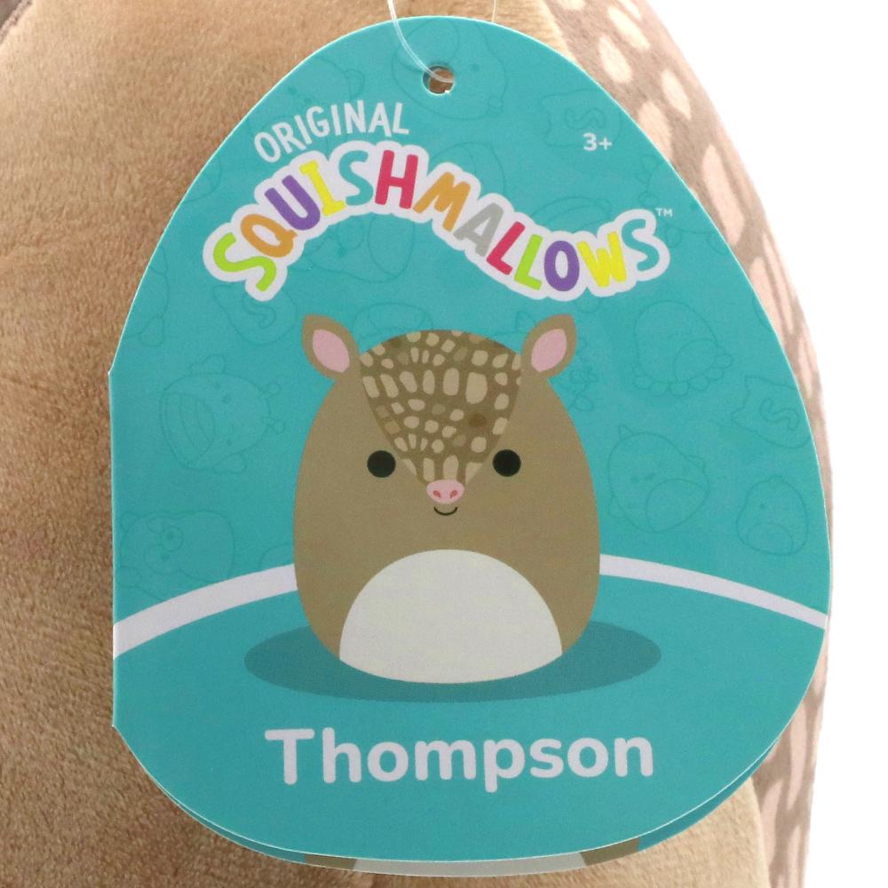 Squishmallows Original Plush Thompson the Armadillo Soft Toy for Ages 3+