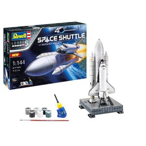 Revell NASA Space Shuttle Columbia with Booster Rockets Model Kit Gift ...