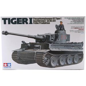 Tamiya Tiger I SdKfz181 Early Production Plastic Model Kit Set 35216 ...