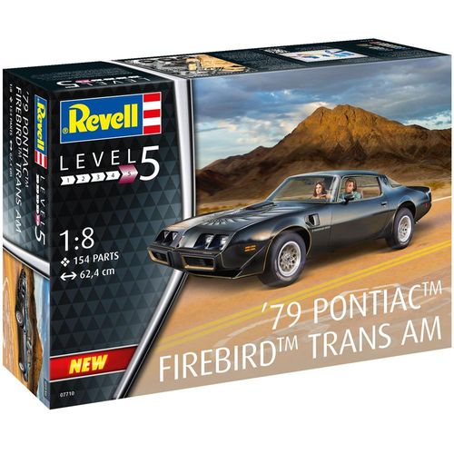 Revell Pontiac Firebird Trans Am Car 1979 Version Plastic Model Kit ...