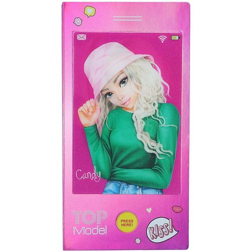 Depesche TOPModel Mini Colouring Book with Sound 80 Pages CANDY