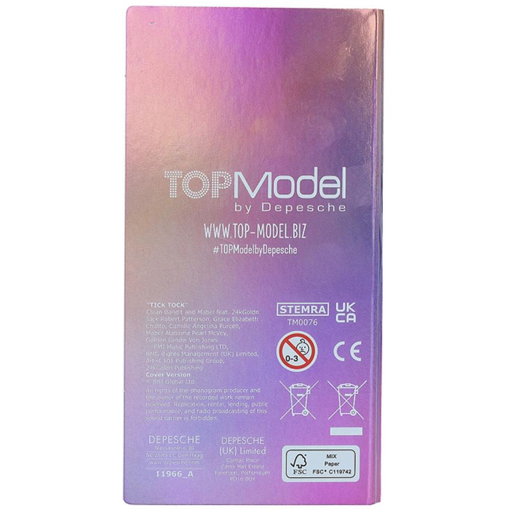 Depesche TOPModel Mini Colouring Book with Sound 80 Pages MALIA and CHRIStY
