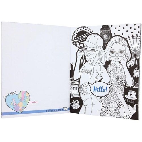 Depesche TOPModel and Friends Colour & Design Book