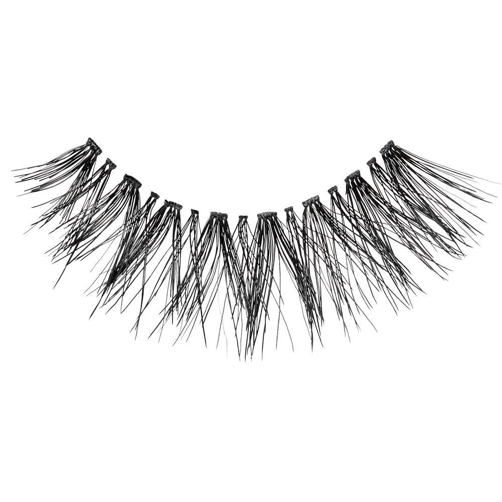 KISS So Wispy Tapered Artificial Eyelashes One Pair with Adhesive STYLE #02