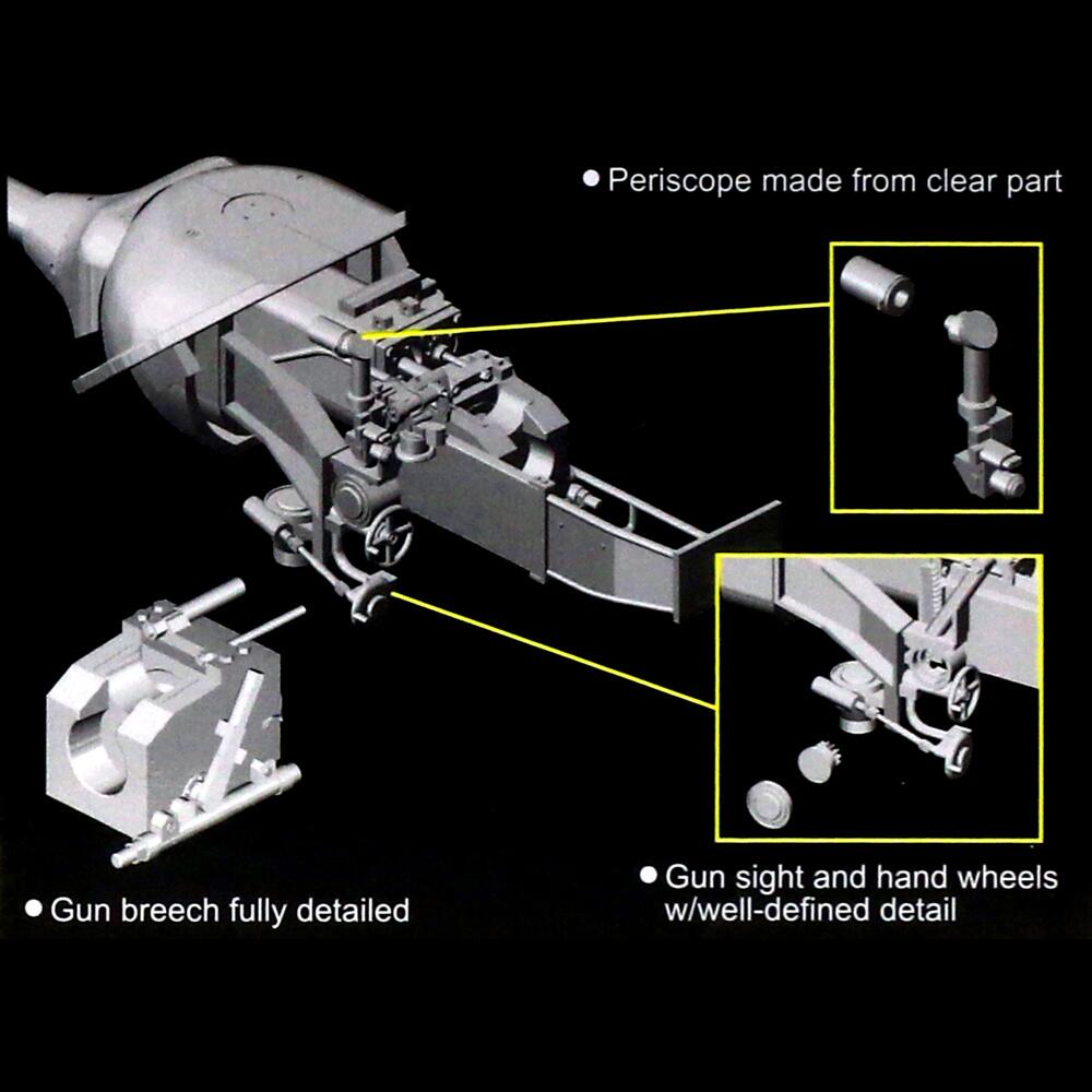 Dragon Jagdpanzer IV L/70(V) Tank Command Version Nov 1944 Model Kit ...