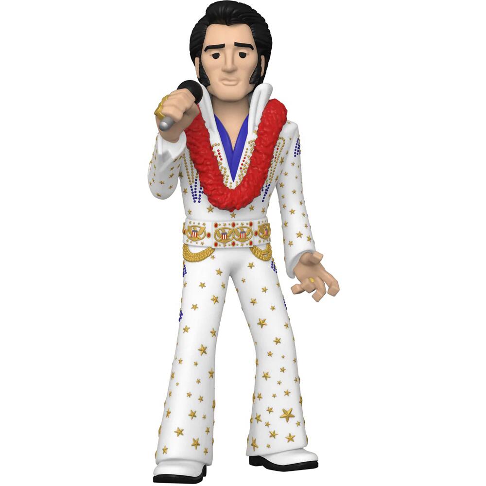 Funko GOLD Elvis Presley 5" Tall Premium Collectable Vinyl Figure