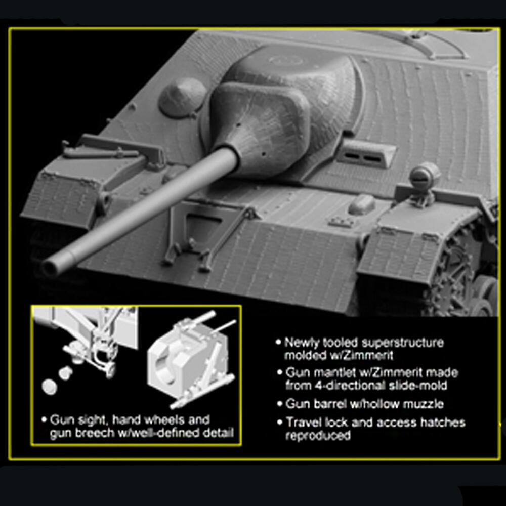 Dragon Jagdpanzer IV L/70 (V) German Tank August 1944 Model Kit Scale 1:35