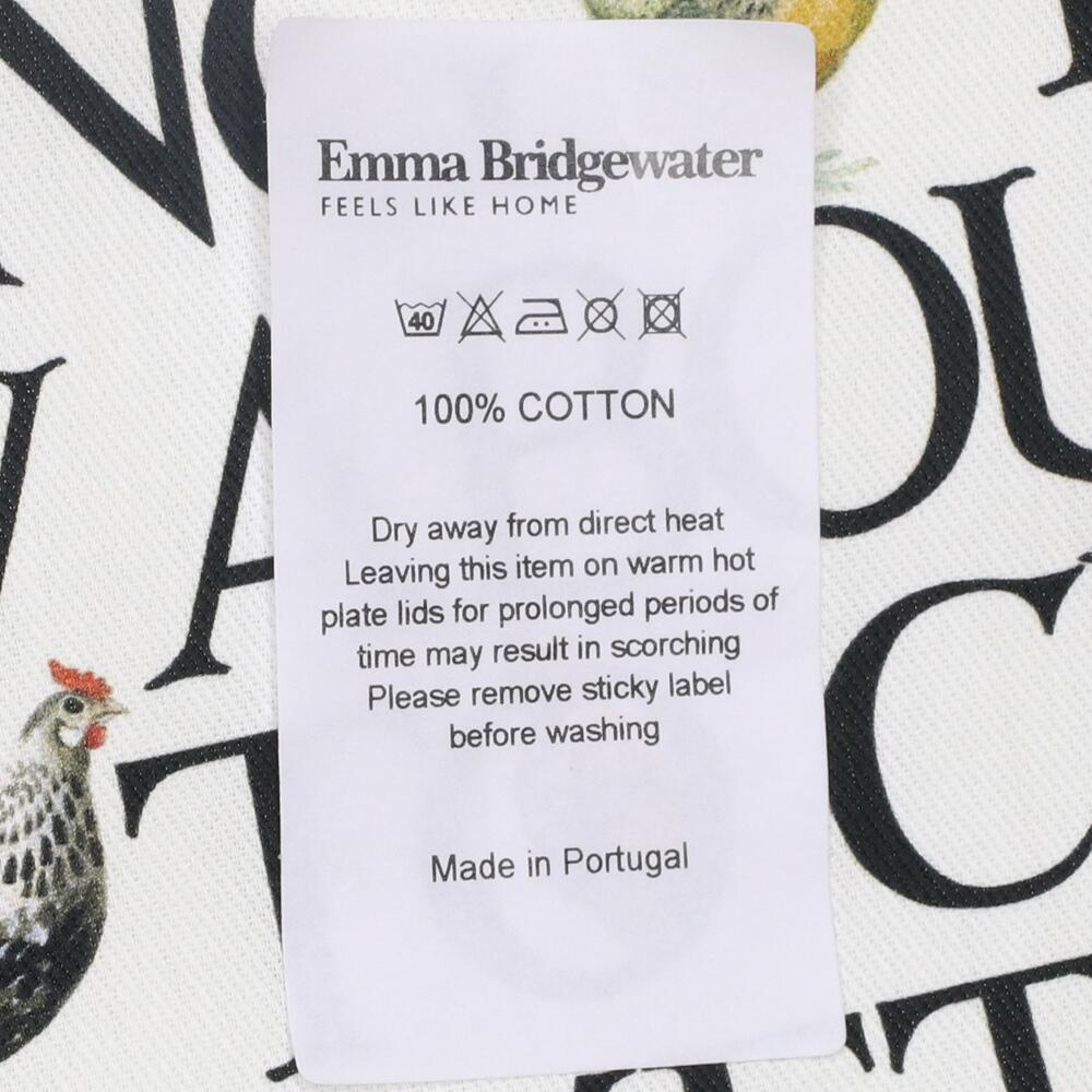 Emma Bridgewater Hen & Toast Cotton Hob Cover