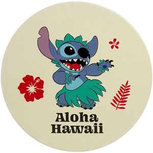 Disney Lilo & Stitch Aloha Hawaii Set of 2 Ceramic Coasters