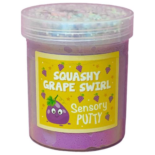 Slime Party SQUASHY GRAPE SWIRL Sensory Putty 275ml