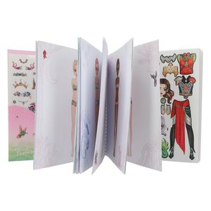 Depesche TOPModel Fantasy Dress Me Up Sticker Book Hayden & Candy