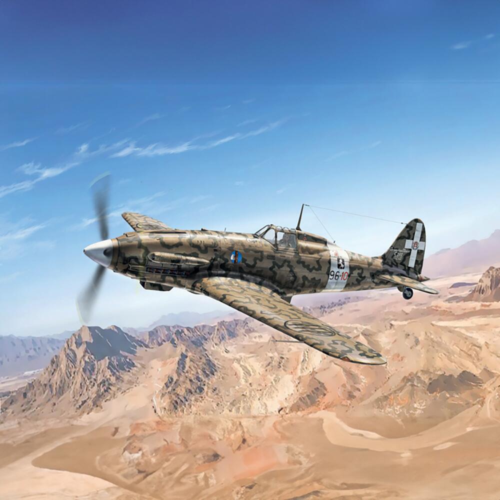 Italeri Macchi MC.202 Folgore Military Aircraft Model Kit Scale 1/32