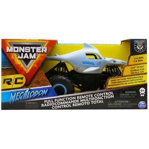 Monster Jam Full Function Remote Control Megalodon Monster Truck Scale 1/24