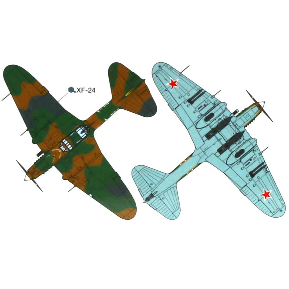 Tamiya Ilyushin IL-2 Shturmovik & GAZ-67B Military Model Kit Scale 1/48