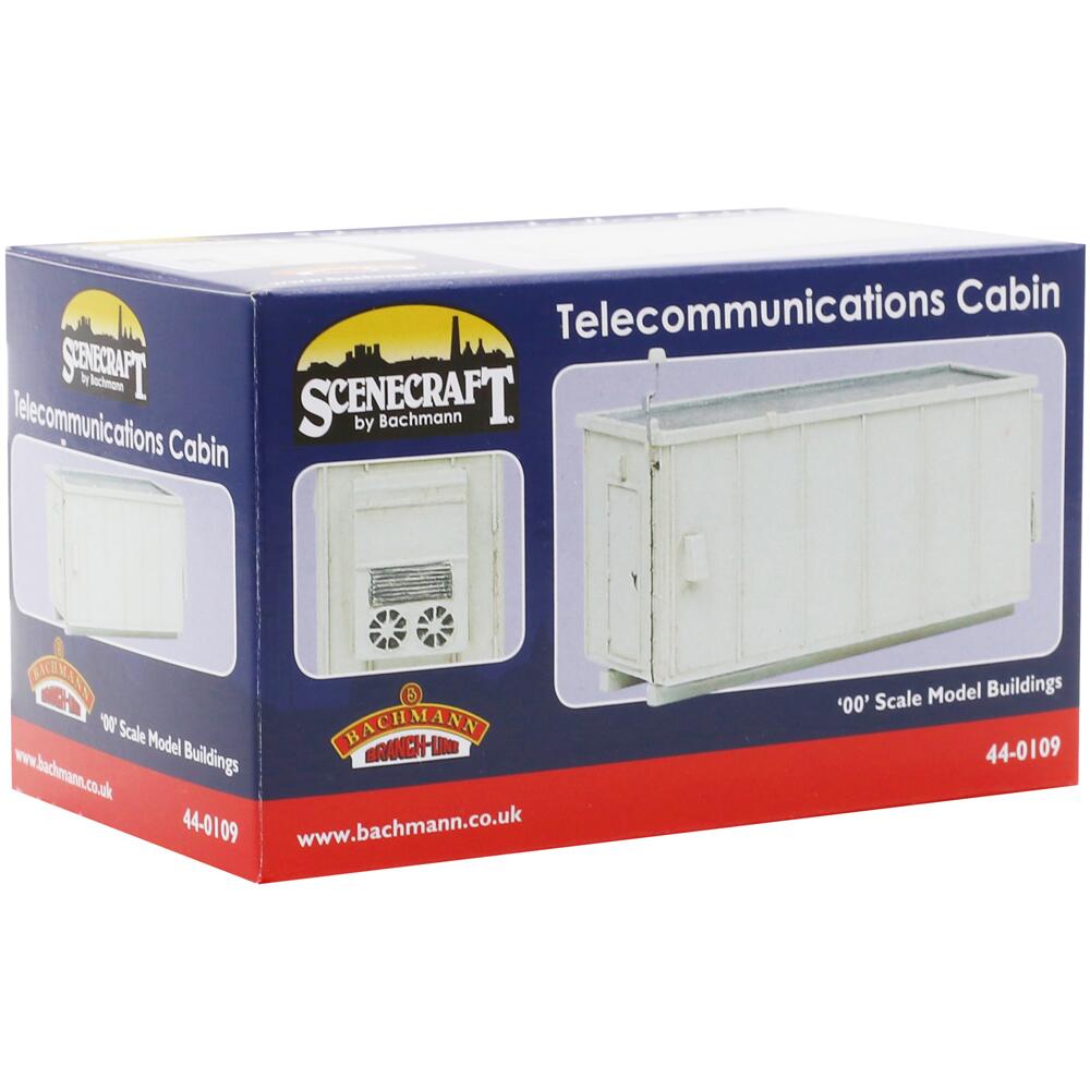 Scenecraft Telecommunications Cabin Model Railway Building 00 Gauge