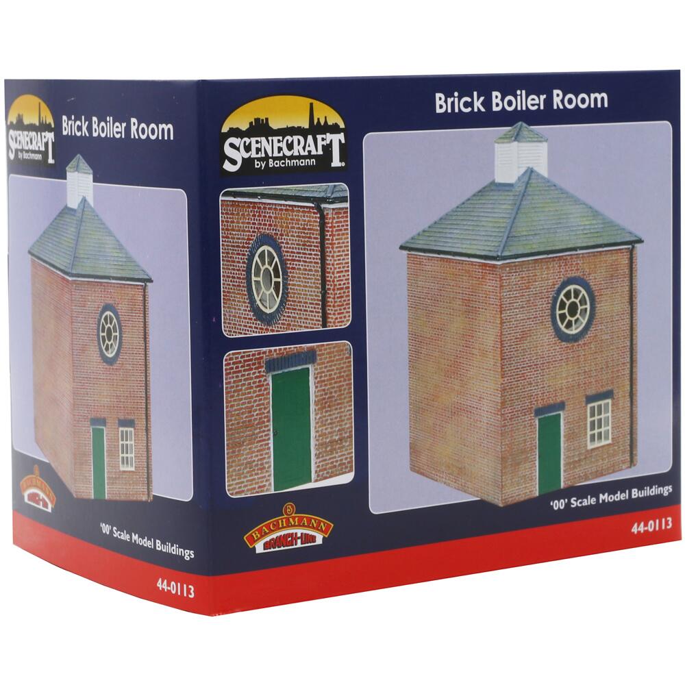 Scenecraft Brick Boiler Room Model Railway Building 00 Gauge 1:76 Scale