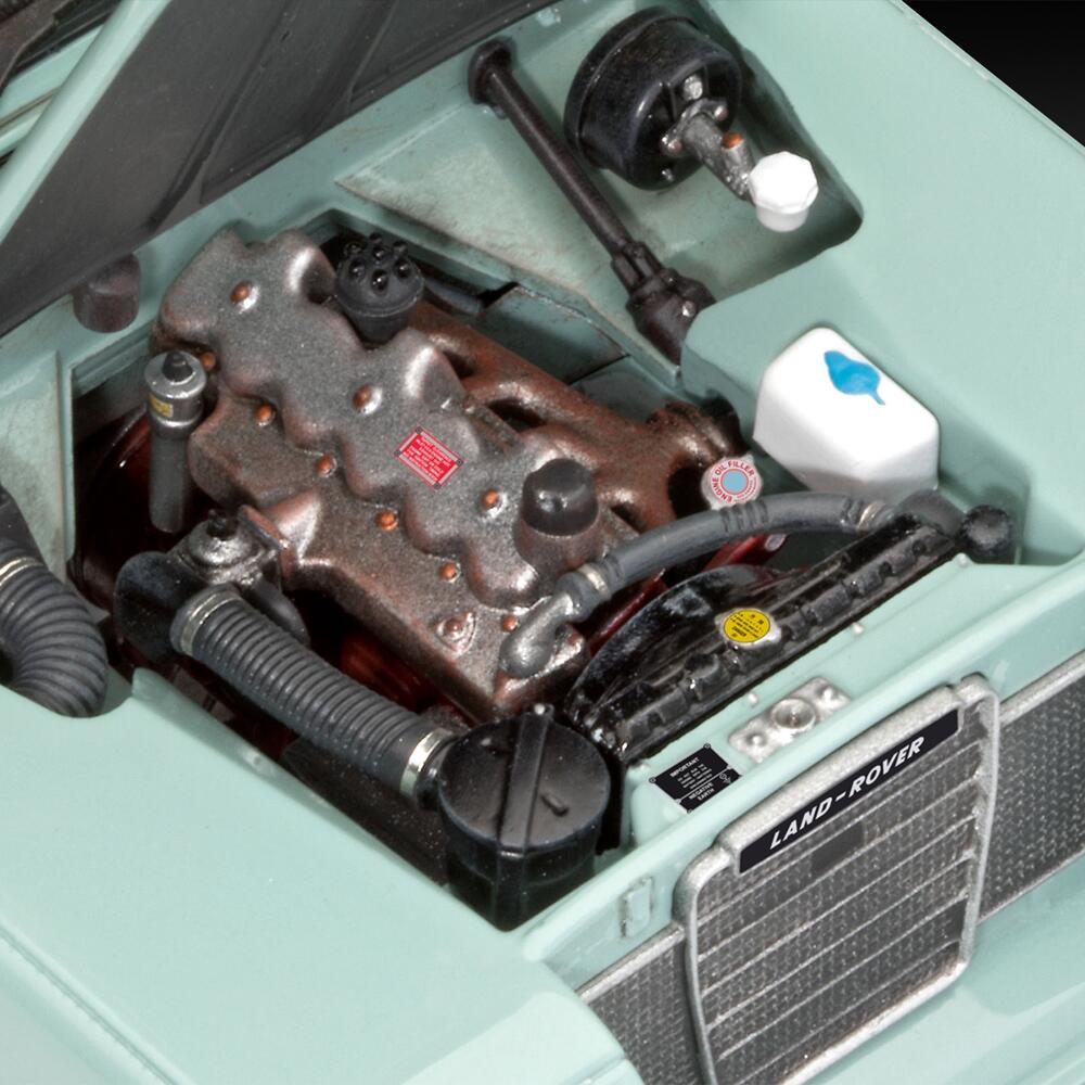 Revell Land Rover Series III LWB Station Wagon Car Model Kit 07047 ...