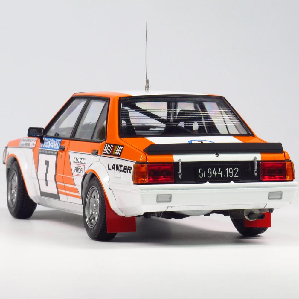 Nunu Mitsubishi Lancer Turbo 1982 Rally of 1000 Lakes Model Kit Scale 1:24