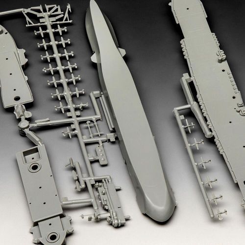 Revell USS Enterprise CV 6 US Aircraft Carrier Model Set Scale 1:1200 ...