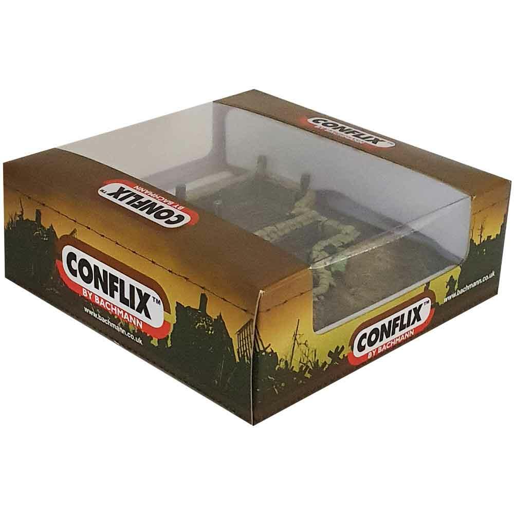 Conflix by Bachmann Command Bunker with Roof Scenery Set