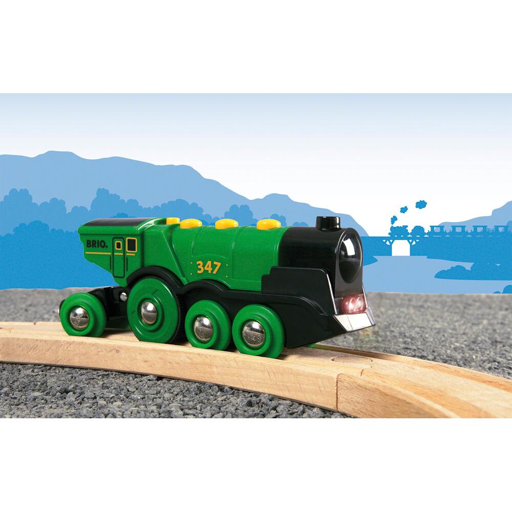 Brio Big Green Action Locomotive