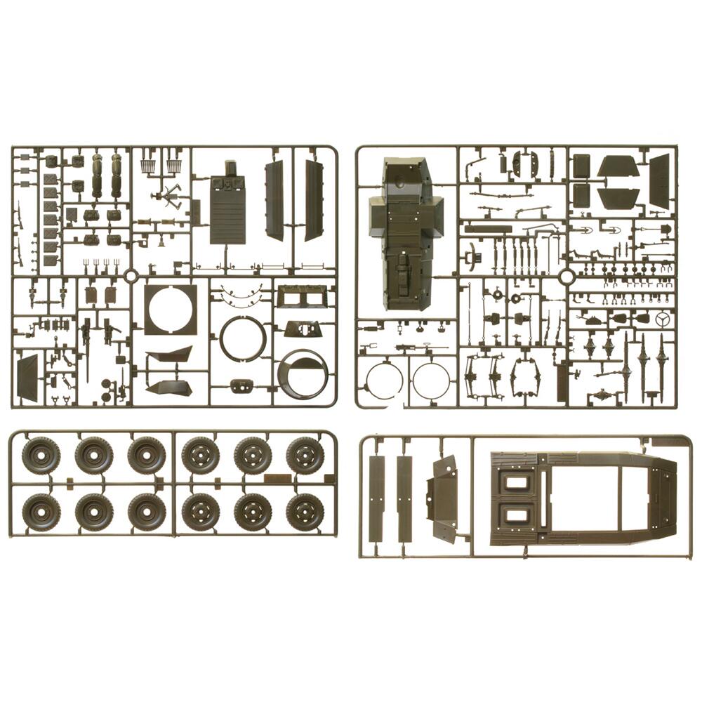 Italeri M8 Greyhound Military Vehicle Model Kit Scale 1:35
