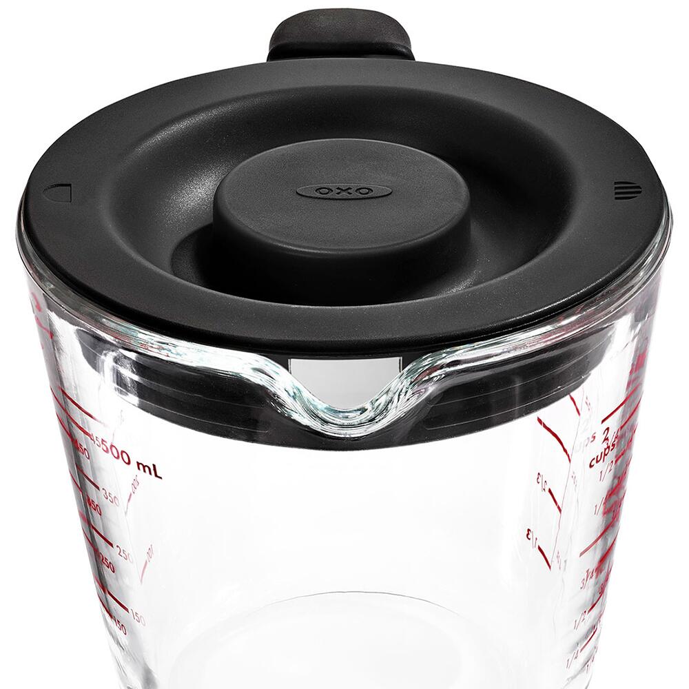 OXO Good Grips 2 Cup Measuring Jug with Silicone Lid 500ml
