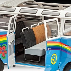 Revell Volkswagen T1 Samba Bus Flower Power Model Kit 07050 Scale 1/24