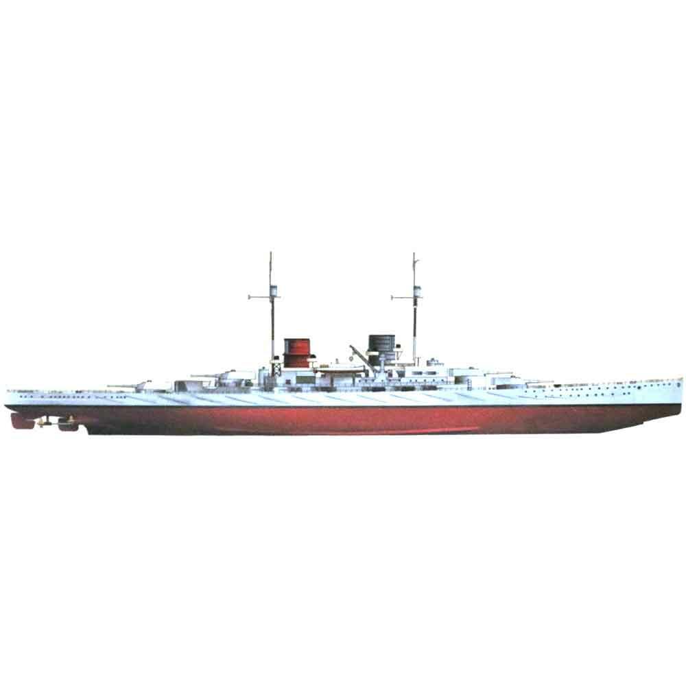 Takom SMS Derfflinger 1916 WWI Battlecruiser Model Kit Scale 1/700