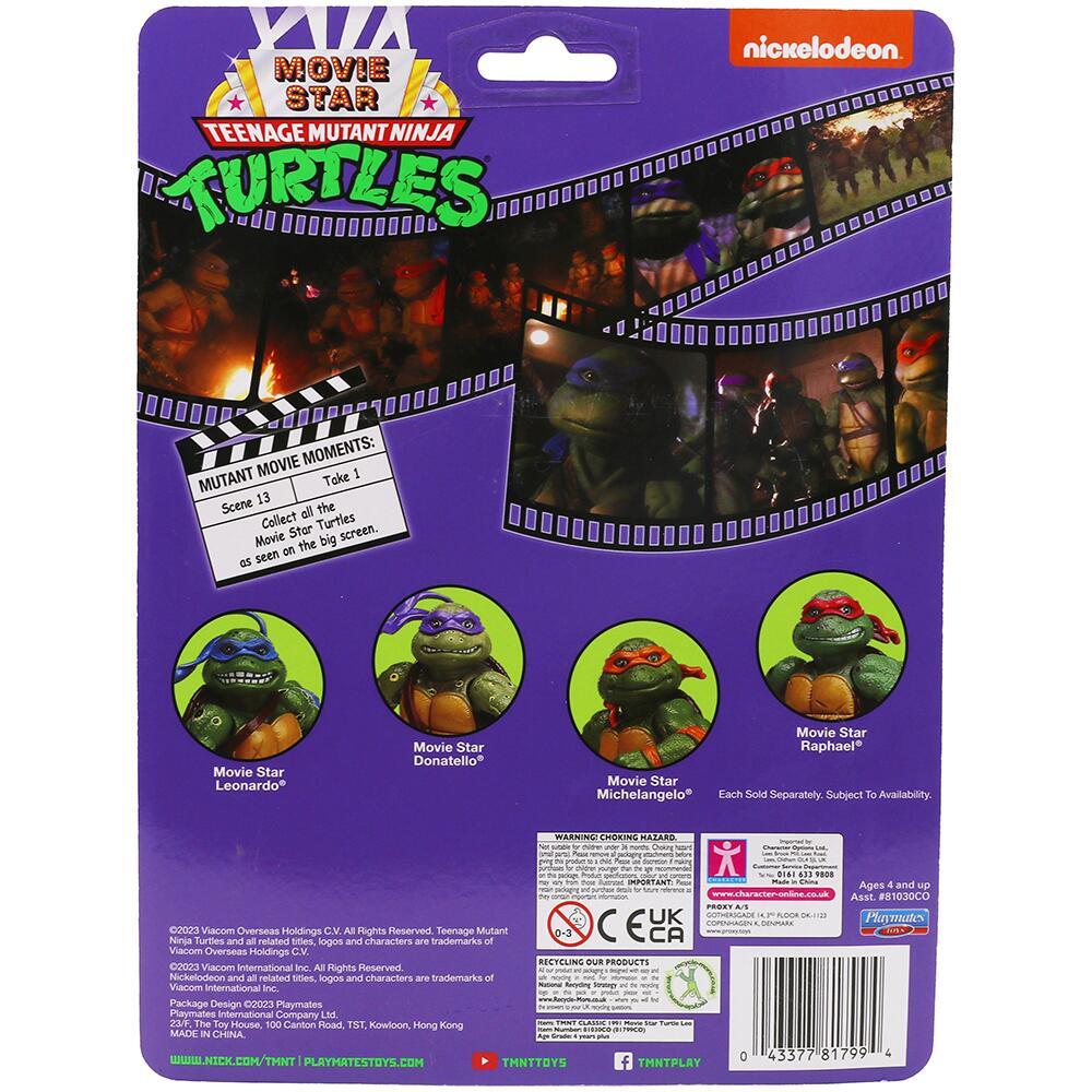 Teenage Mutant Ninja Turtles MOVIE STAR LEO Collectable Figure For Ages 4+