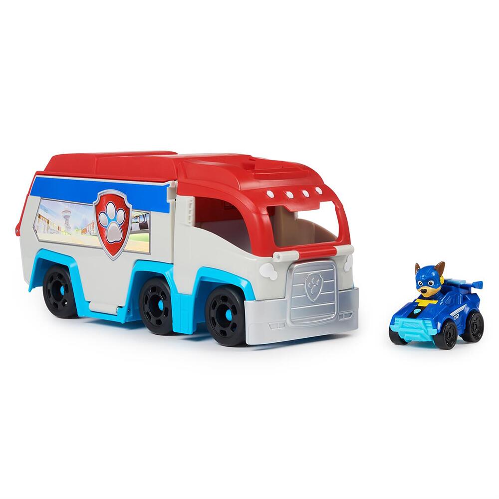 PAW Patrol Pup Squad Paw Patroller Vehicle with Chase Vehicle Playset