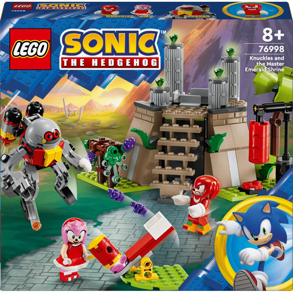 LEGO Sonic the Hedgehog Knuckles and the Master Emerald Shrine 76998