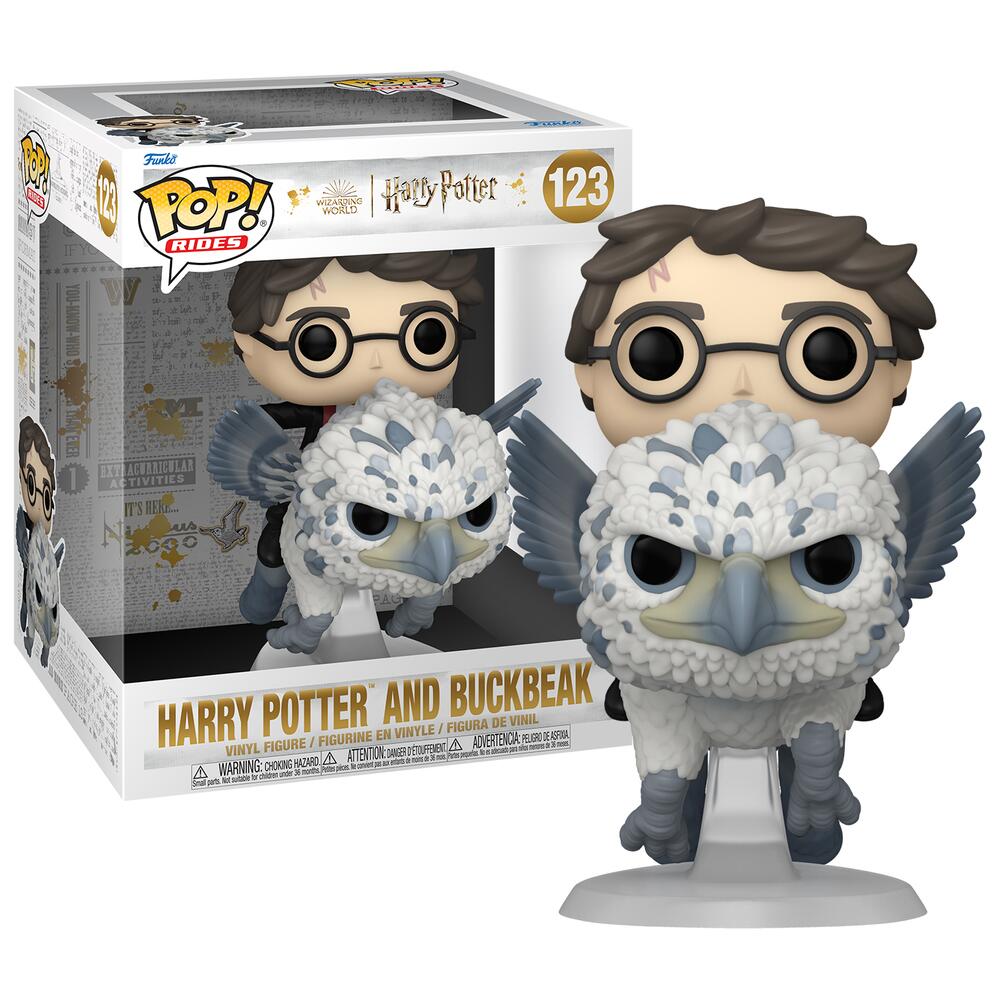 Funko POP! Rides Harry Potter & Buckbeak Vinyl Figure 123