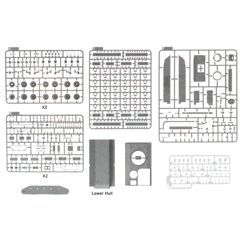 Takom FV432 Mk2/1 British APC with Interior Military Model Kit Scale 1:35