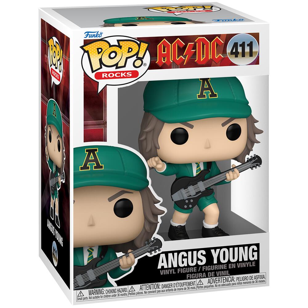 Funko POP! Rocks AC/DC Angus Young in Green Outfit Vinyl Figure 411