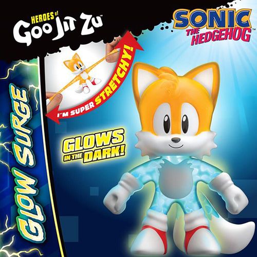 Heroes of Goo Jit Zu Sonic The Hedgehog Stretch Surge TAILS Figure
