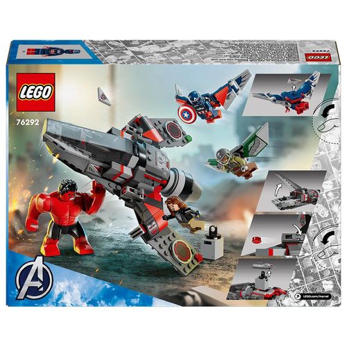 LEGO Marvel Captain America vs. Red Hulk Battle