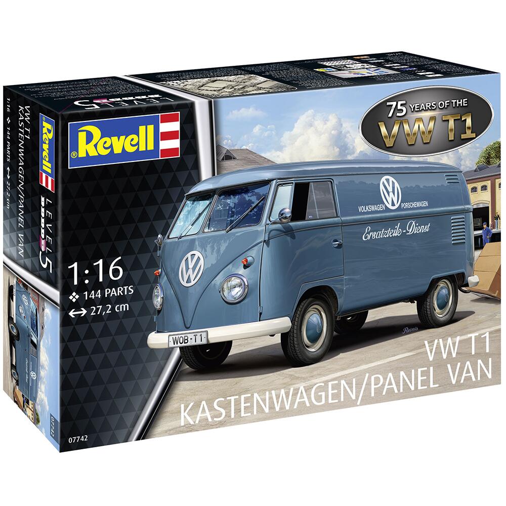 Revell Volkswagen T1 Kastenwagen Panel Van Model Kit Scale 1:16