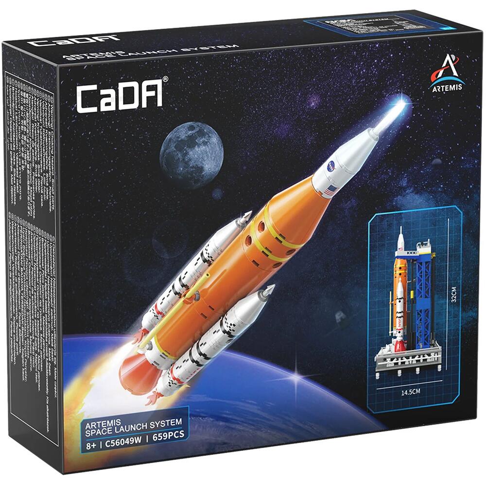 CaDA SLS Artemis Space Launch System Construction Set C56049W 659 Piece
