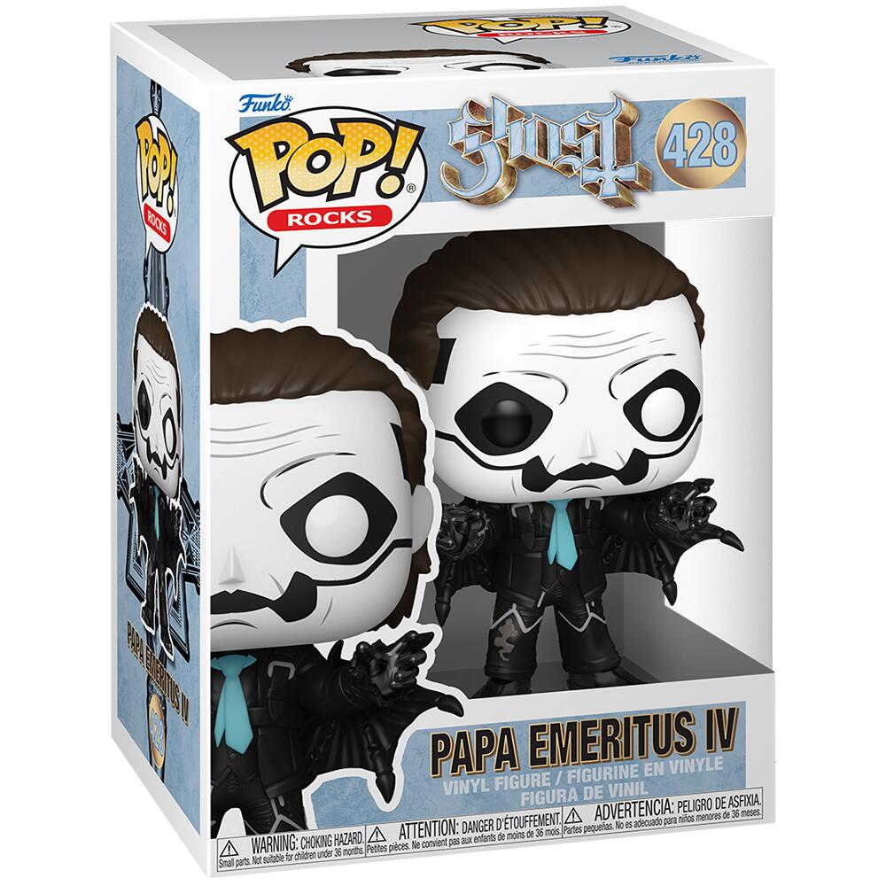 Funko POP! Rocks GHOST Papa Emeritus IV Bat Outfit Vinyl Figure 428
