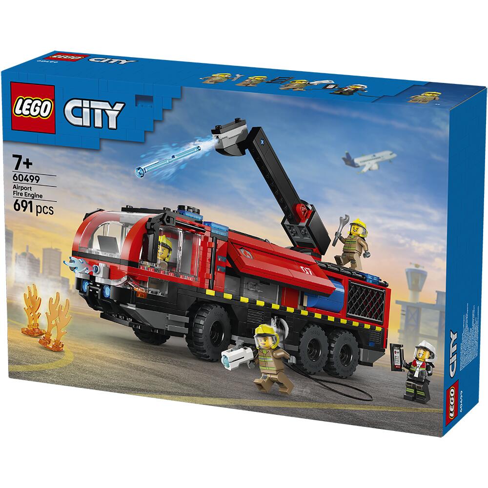 LEGO City Airport Fire Engine Set 60499