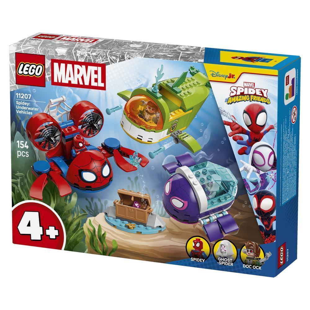 LEGO Marvel Spidey And His Amazing Friends Spidey: Underwater Vehicles ...