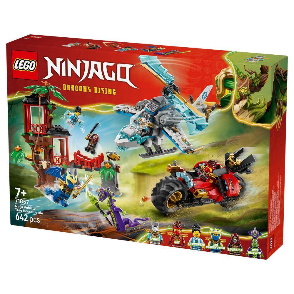 LEGO NINJAGO Ninja Vehicle Tree House Battle Set 71857