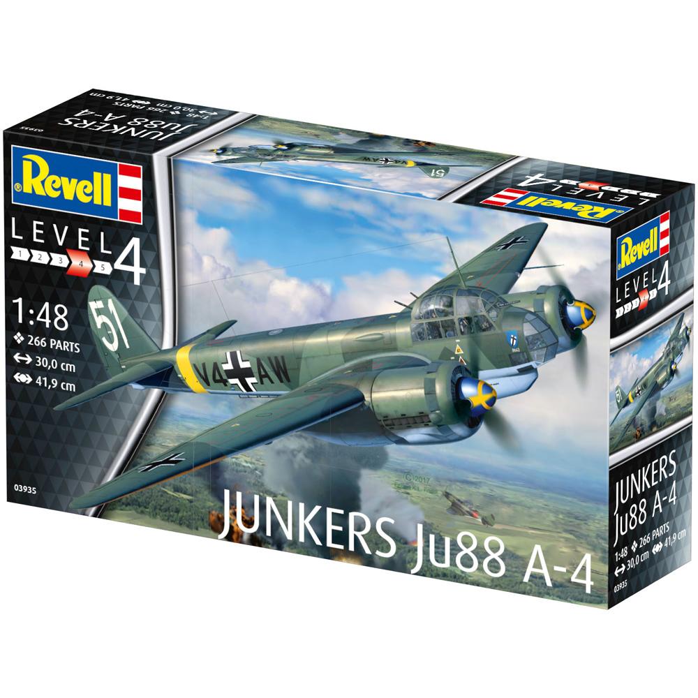 Revell Junkers Ju88 A-4 Level 4 Scale 148