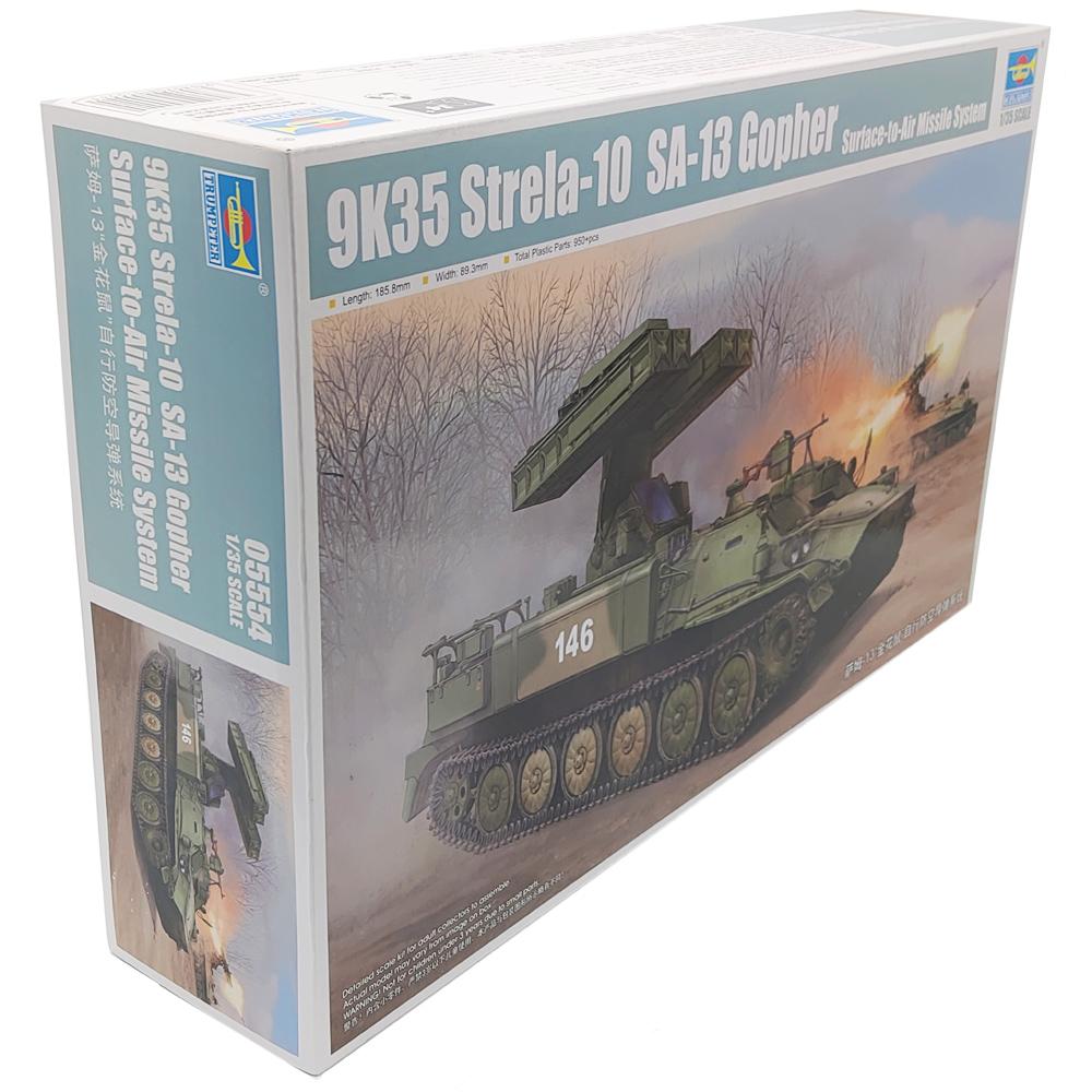 Trumpeter 9K35 Strela-10 SA-13 Gopher Surface-to-Air Missile System ...
