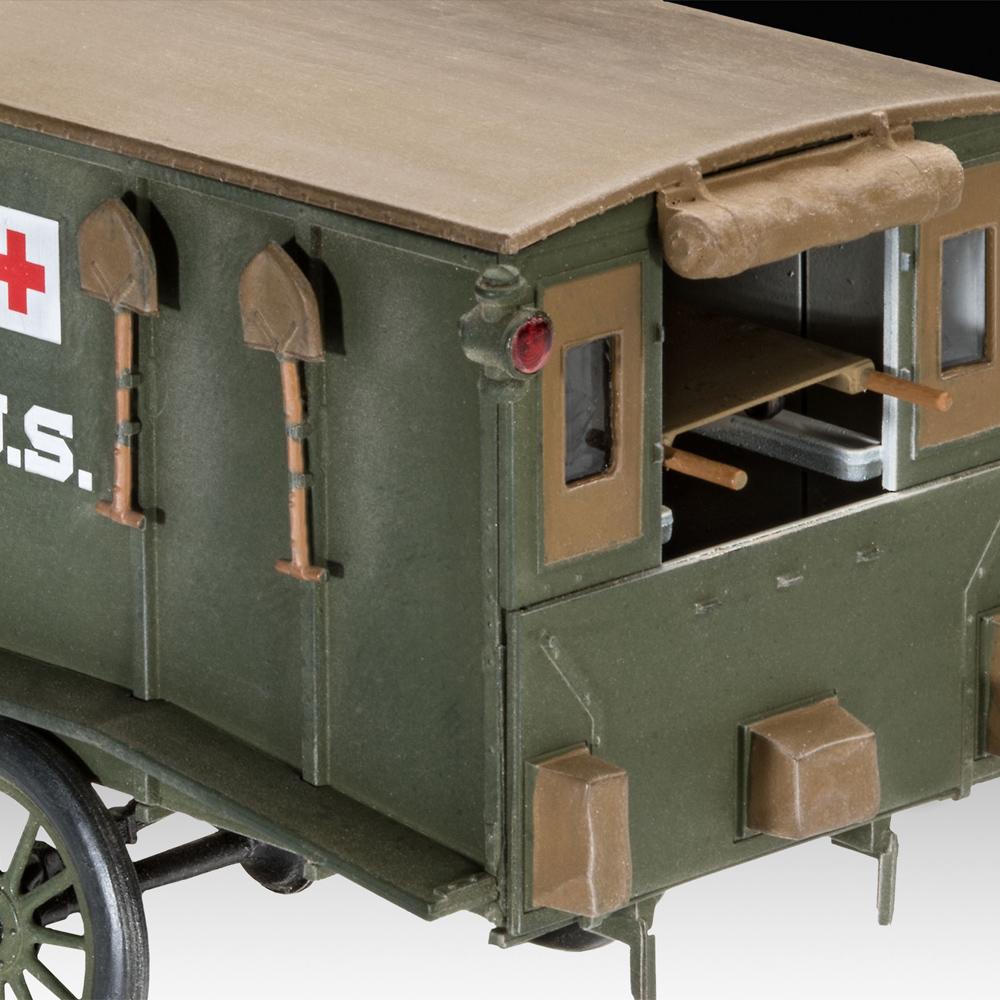 Revell Model T 1917 Ambulance Model Kit (Scale 1:35)